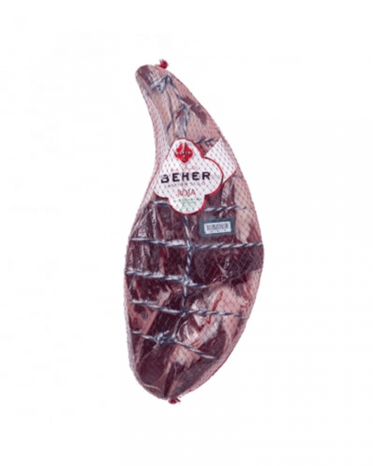 Beher Jamon 100% iberico Cebo de campo senza osso etiqueta Roja